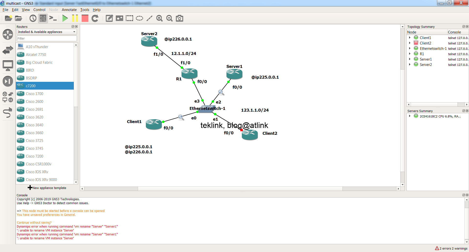 Multicast routing: a step by step... Part 1 - TEK@link